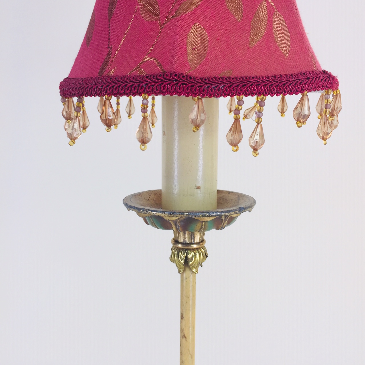 Pair of signed Miller stick lamps - Old Lamps & Things, LLC