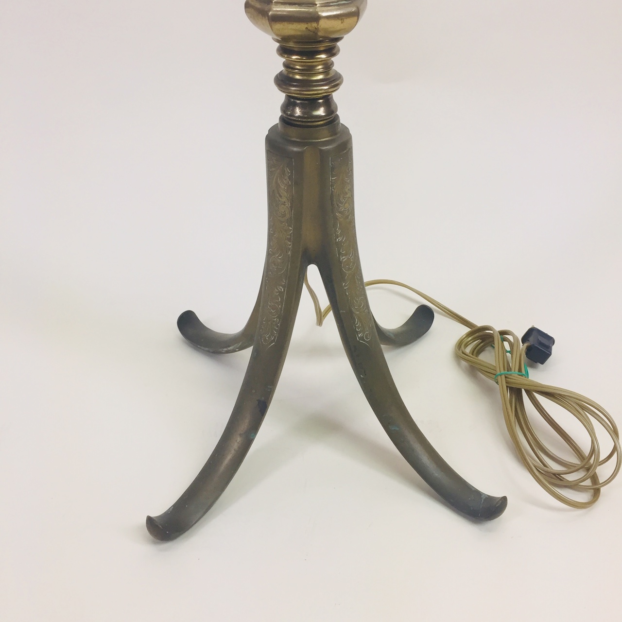 Standing lamp with two lights - Old Lamps & Things, LLC