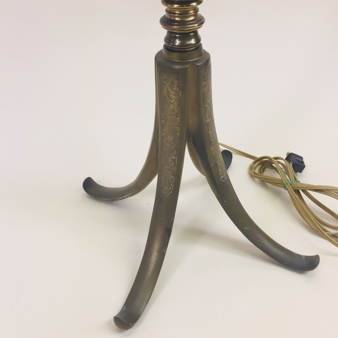 Standing lamp with two lights - Old Lamps & Things, LLC