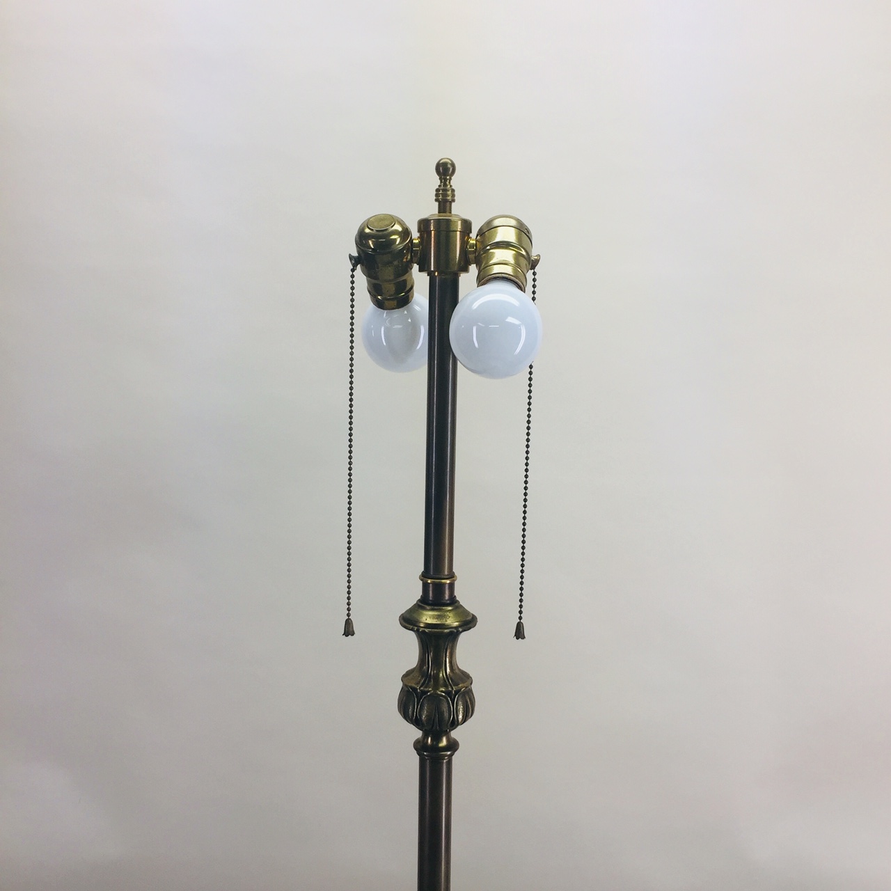 Standing lamp with two lights - Old Lamps & Things, LLC